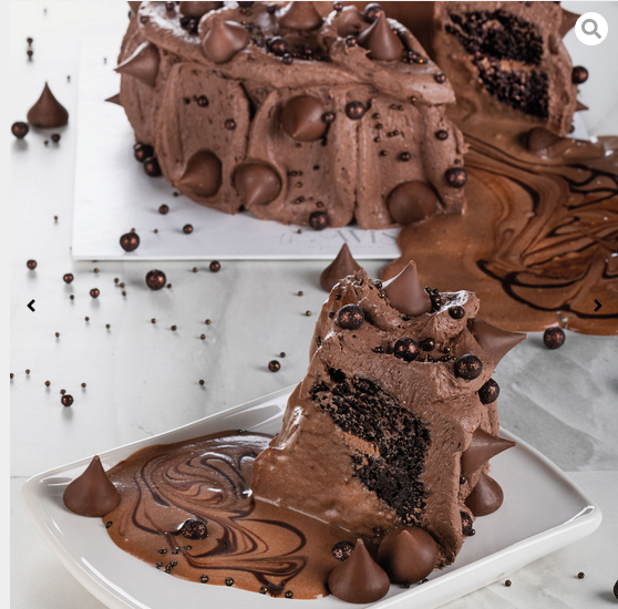 Pastel Extra Chocolate Kisses Hersheys Angeles Sotelo