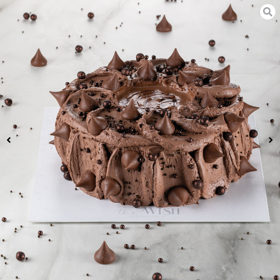 Pastel Extra Chocolate Kisses Hersheys Angeles Sotelo